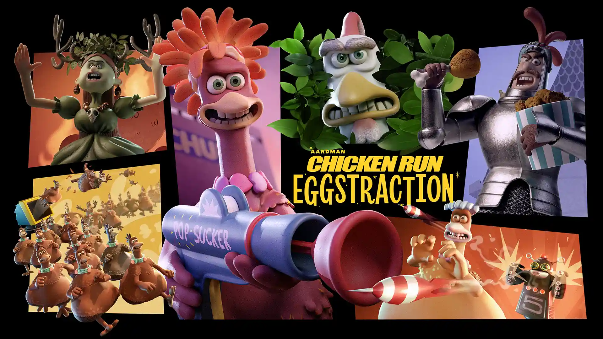 Chicken Run: Eggstraction announced by Aardman and Outright Games ...